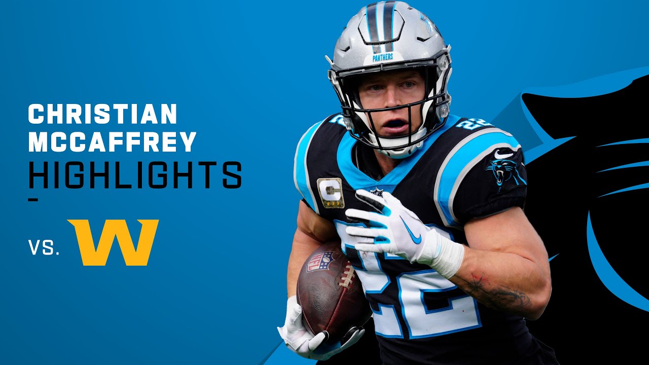 Christian McCaffrey's Best Plays in 119-Yd Game vs. Washington | NFL ...