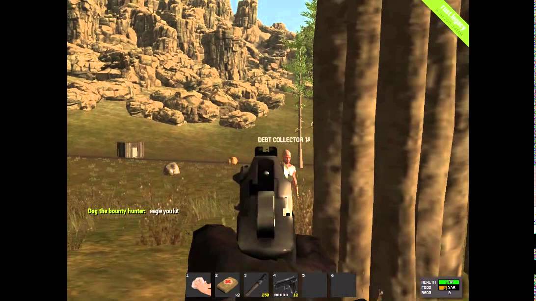 Rust headshot no scope 9mm - YouTube