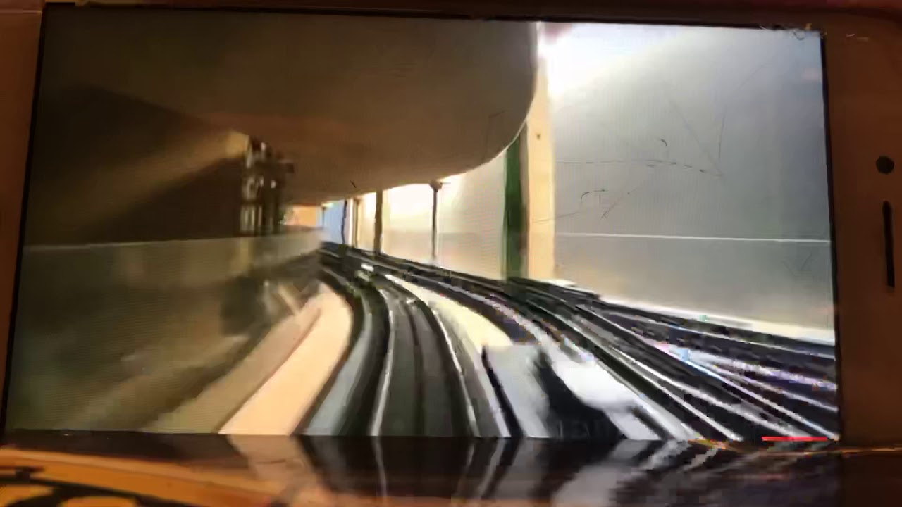 Train rides time lapsed - YouTube