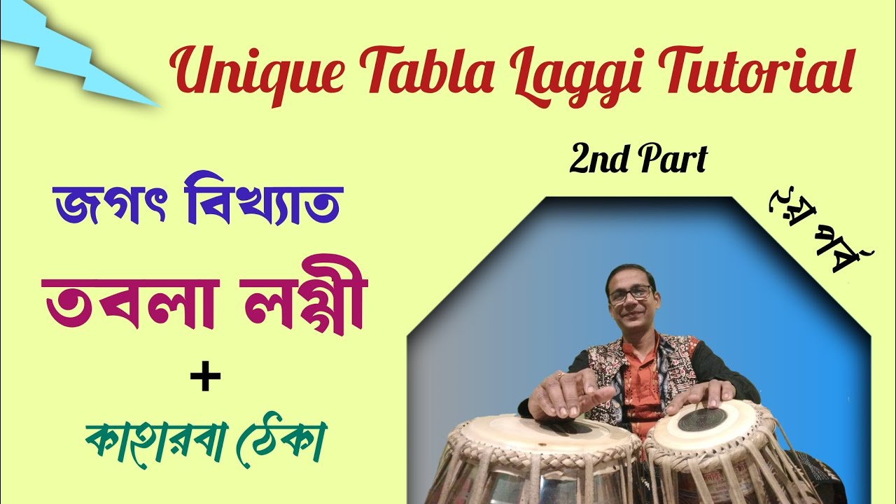 জগৎ বিখ্যাত কাহারবা তালের লগ্গী || Unique Tabla Laggi Tutorial || Part ...