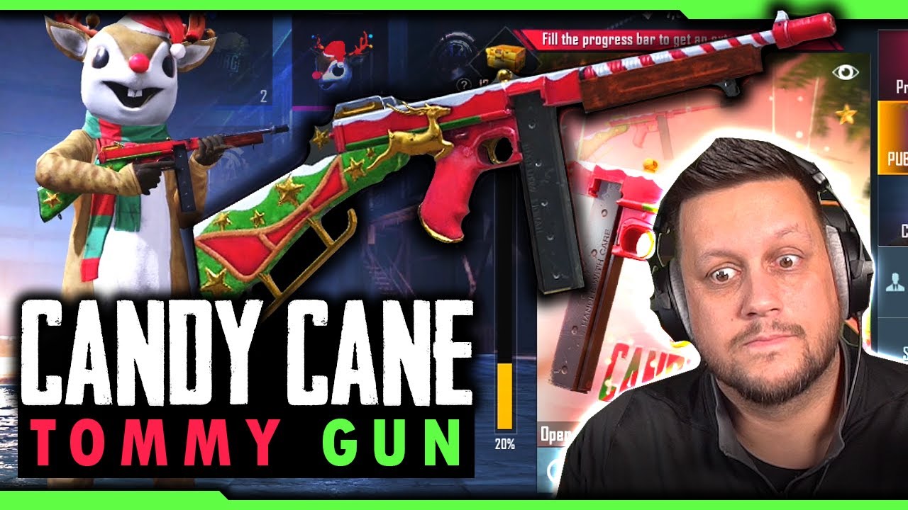NEW GUN LAB - CANDY CANE TOMMY GUN - YouTube