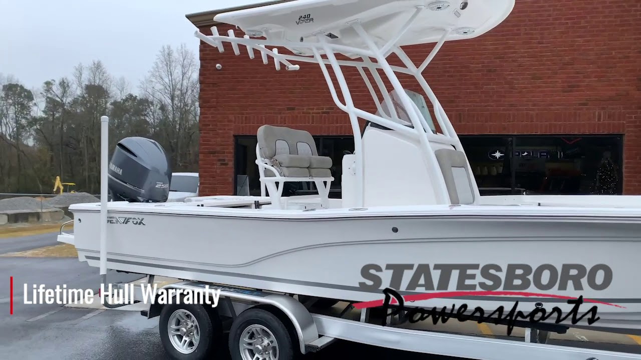 2020 Sea Fox Viper 240 Walk around - YouTube