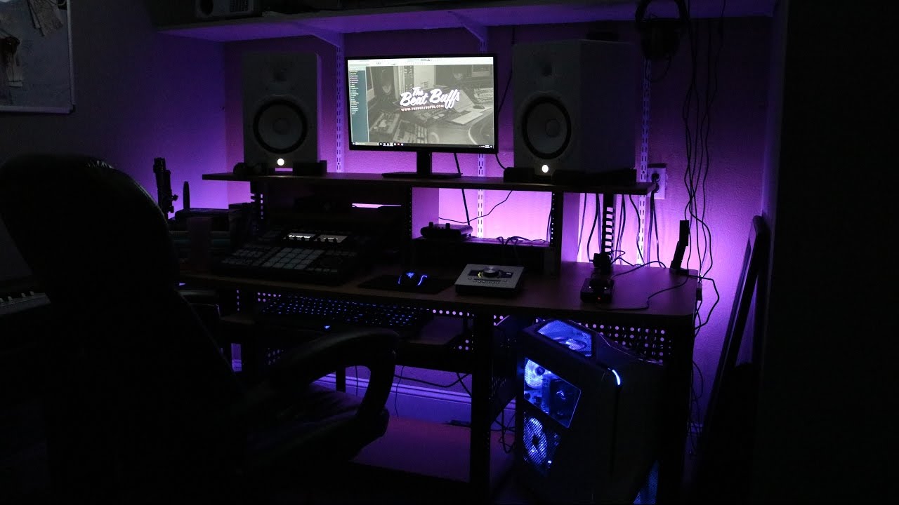 MY STUDIO SETUP + NEW COMPUTER! - YouTube