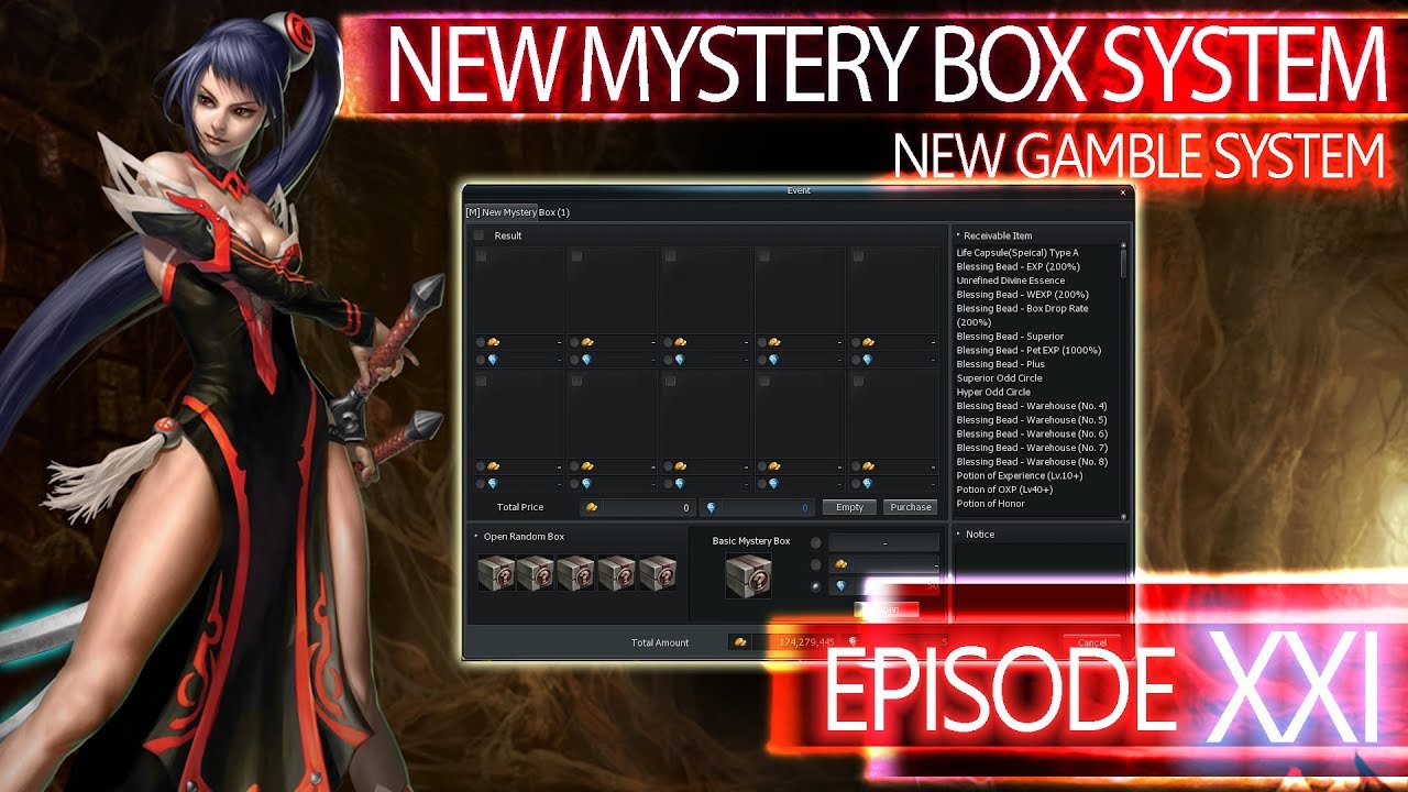 Cabal Online - New Mystery Box System and 10 x opening [Epsiode XXI ...