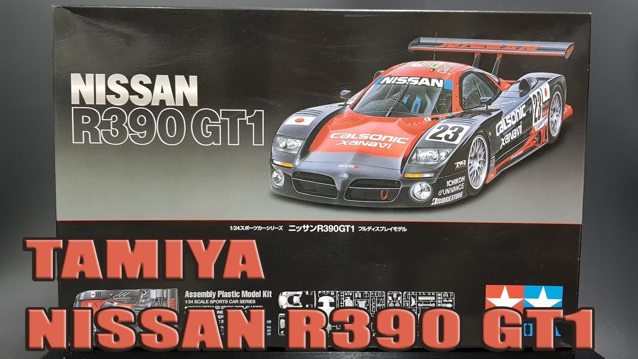[UNBOXING] TAMIYA NISSAN R390 GT1 - YouTube
