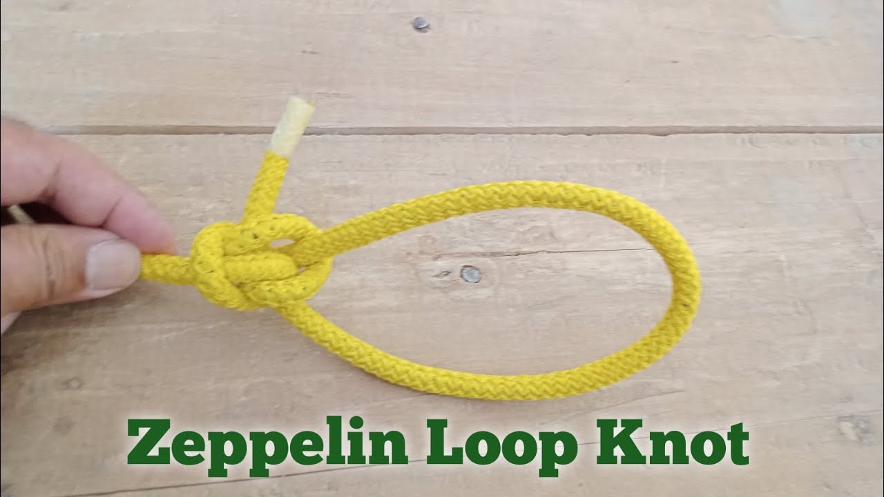 Zeppelin Loop Knots #knots#how I RD Knots I - YouTube