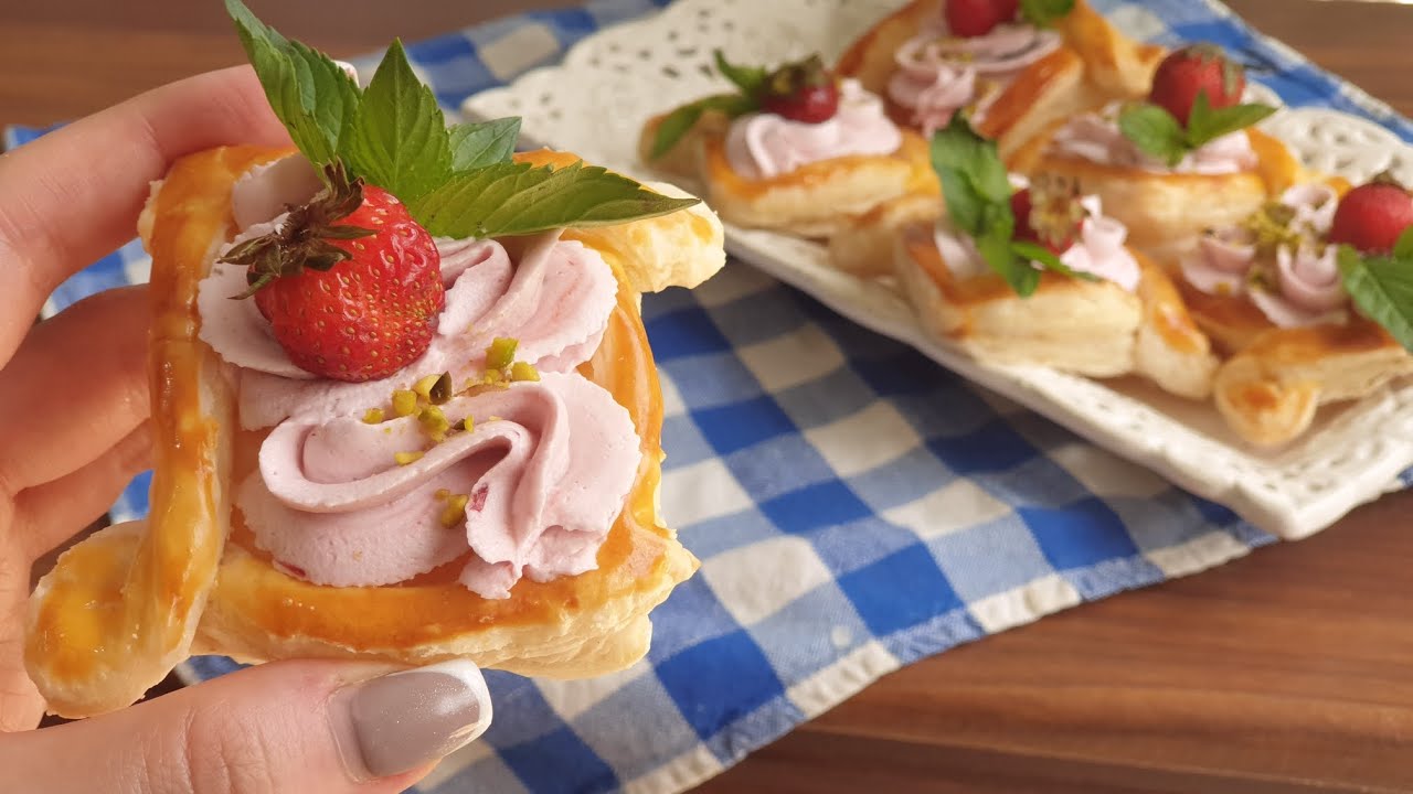 2-Ingrediant Puff Pastry Magic: Quick and Easy Recipe! - YouTube