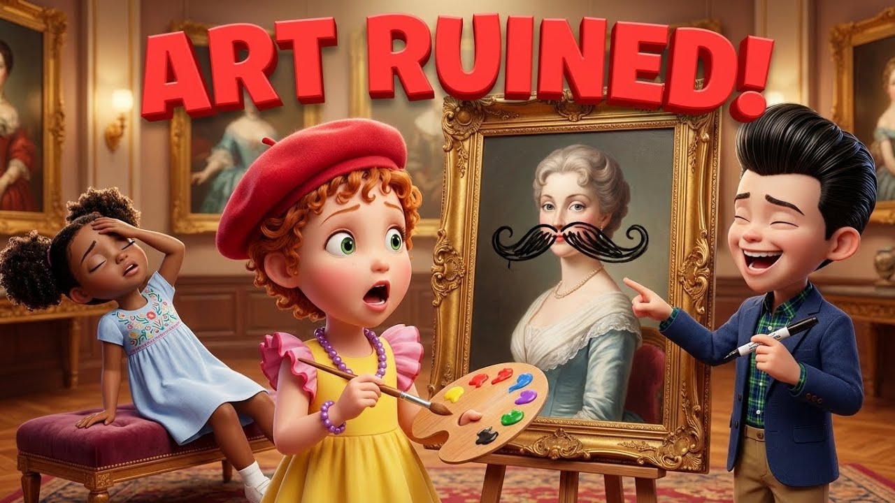 The Statue is ALIVE! 🗿 Fancy Nancy's Hilarious Prank | Funny Fancy ...