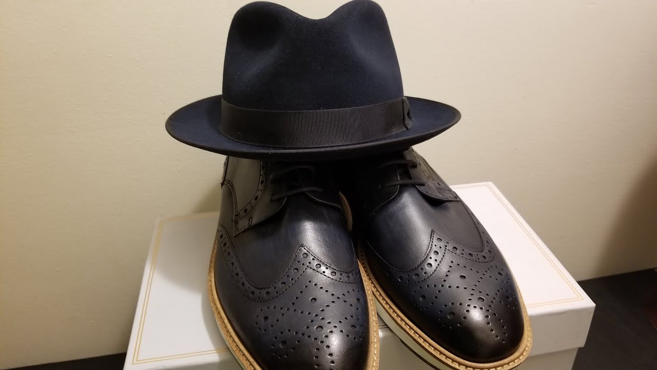 How to wear Fedora Hats with Shoe Styles: Double Monkstraps, Wingtip ...