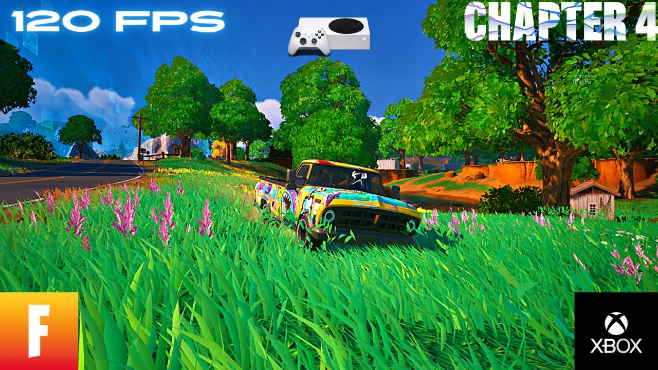 ASI ES 120 FPS FORTNITE CAPITULO 4 EN XBOX SERIES S | 1080P 120 FPS ...