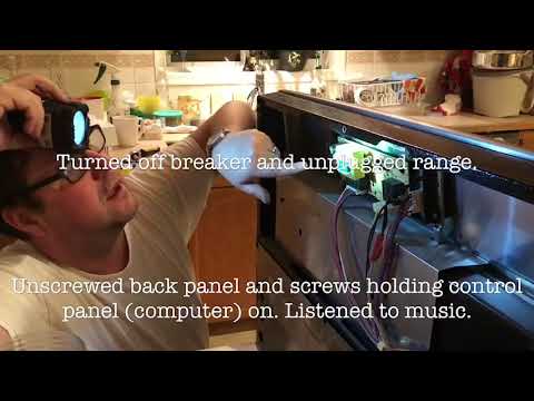How we fixed our range / oven control panel with F11 error - control ...
