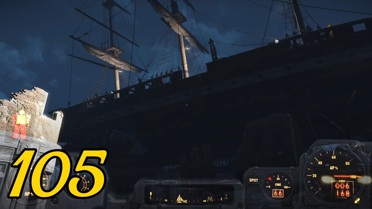 Le dernier voyage de l'USS Constitution Partie 1 | Fallout 4 Épisode ...