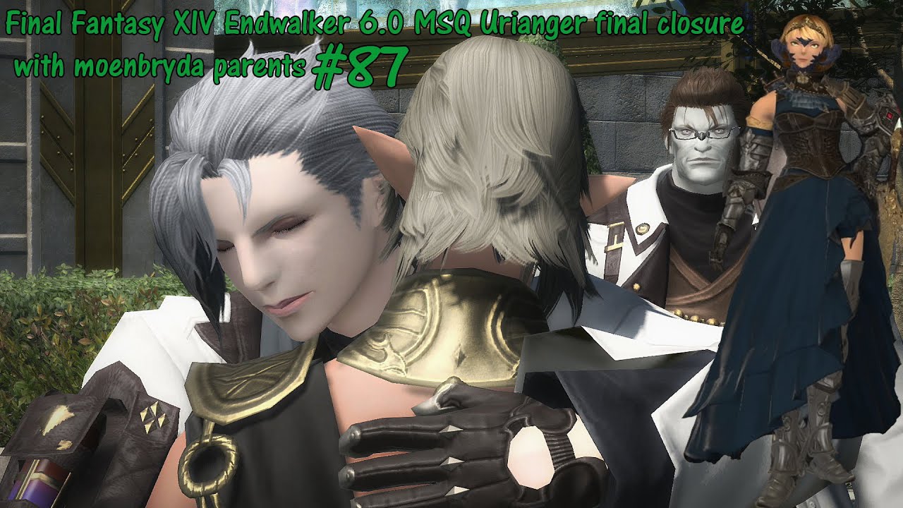 Final Fantasy XIV Endwalker 6.0 MSQ Urianger final closure with ...