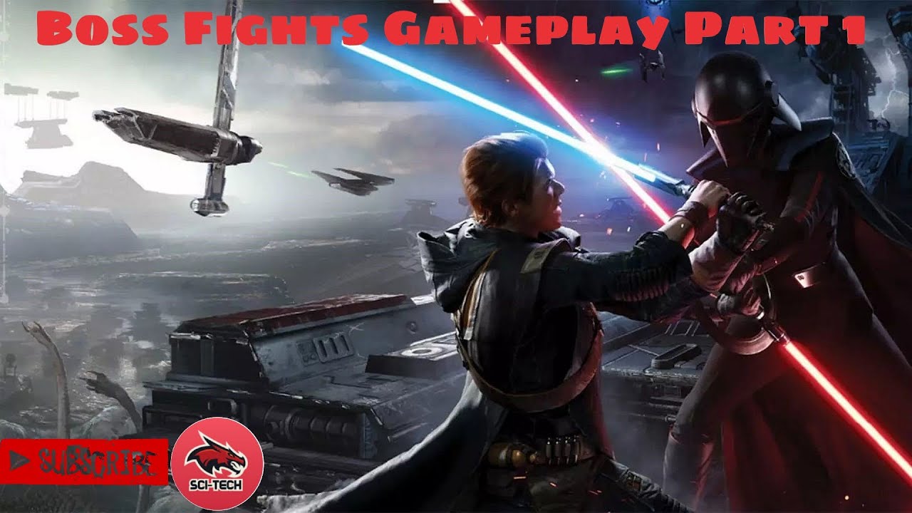 Star Wars Jedi Fallen Order Boss Fight Part 1 - YouTube