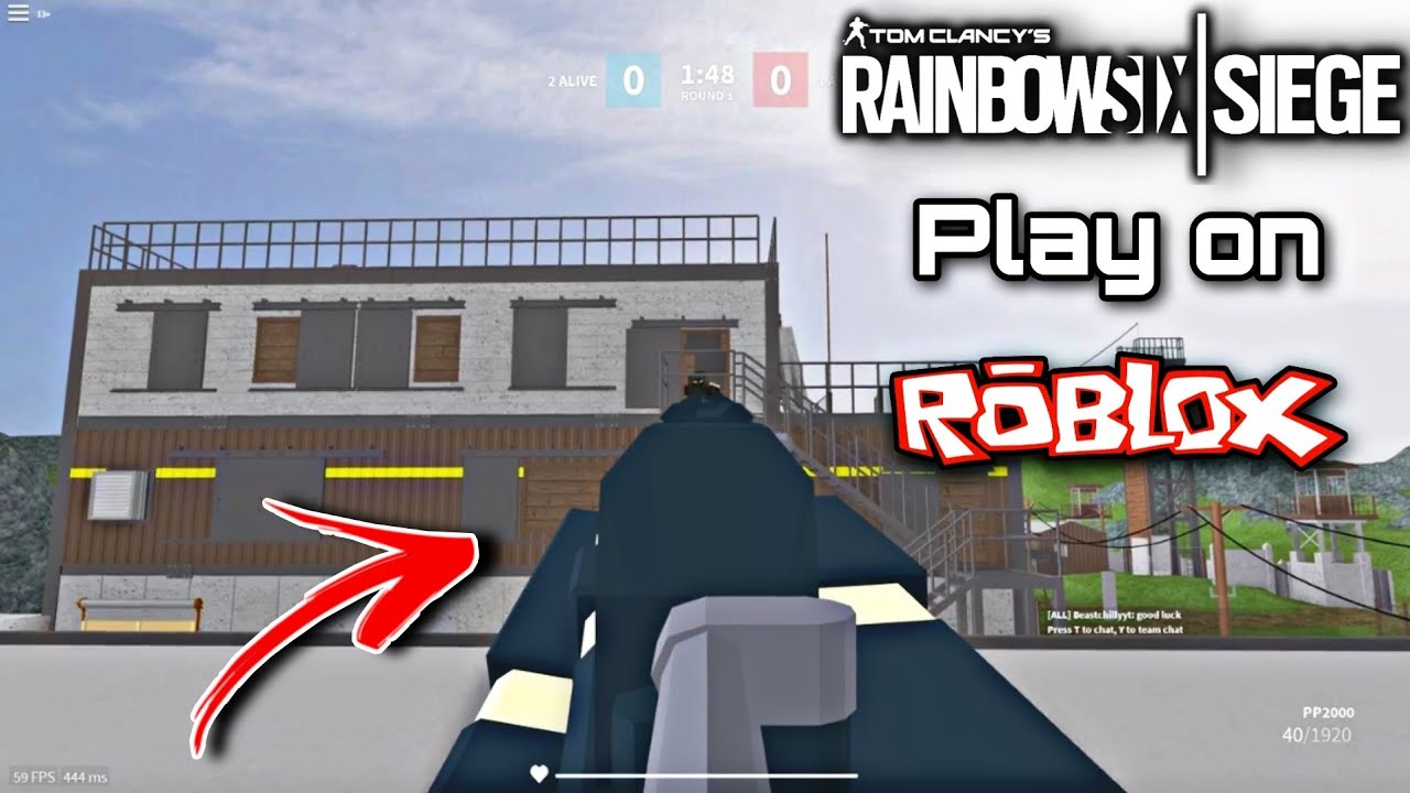 Rainbow Sixsiege on Roblox | best rainbow sixsiege game on roblox - YouTube