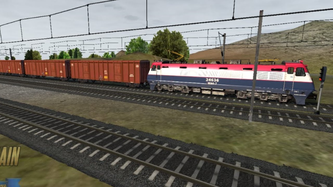 Indian Train Simulator Gameplay WAG-7 with Boxcar - YouTube