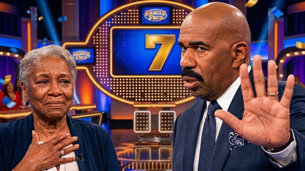 Steve Harvey STOPS Show When Grandma Reveals She Raised 7 Kids Alone ...
