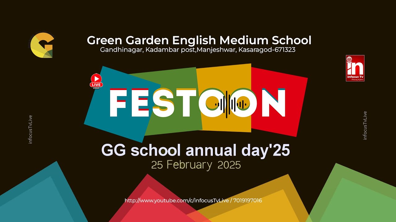 FESTOON 2K25 | Annual Day'25 | Green Garden English Medium School ...
