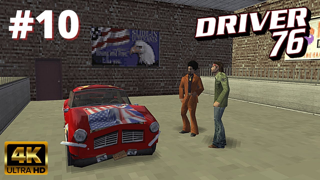 Driver '76 [4K60][PSP] - Mission #10 - Towing the Line - YouTube