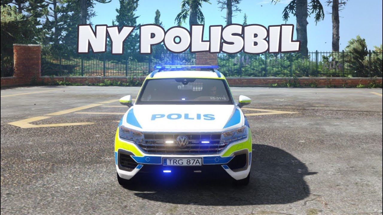 NY VOLKSWAGEN TOUAREG SVENSK POLIS! GTA 5 LSPDFR - YouTube