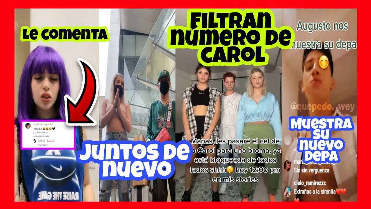 🔥Rod y Carol JUNTOS 🤗Filtran NUMERO de Carol?📱 Iamferv y Stiven NUEVO ...