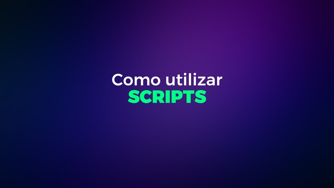 [MC TREINADOR] Como utilizar SCRIPTS na sua carreira - YouTube