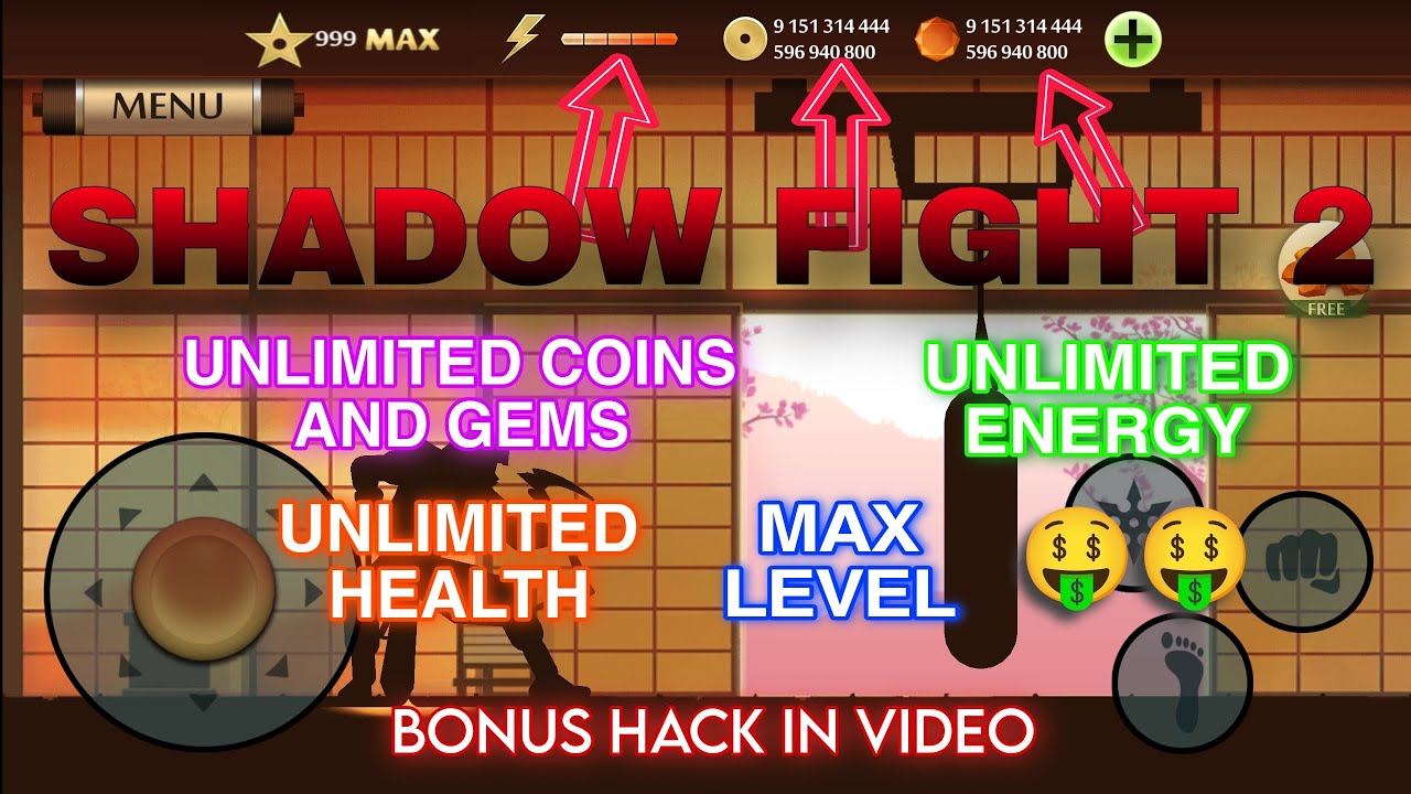 How to get unlimited energy in shadow fight 2 - YouTube