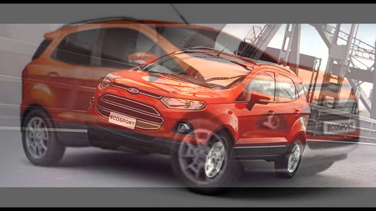 2016 Ford EcoSport Mars Red - YouTube