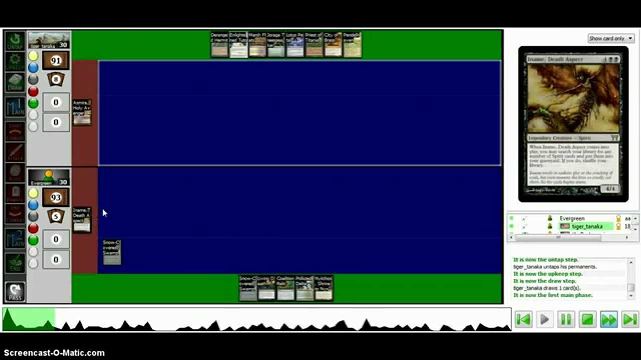 MTG: Duel Commander - Iname, Death Aspect (Evergreen) vs. Asmira 1 ...