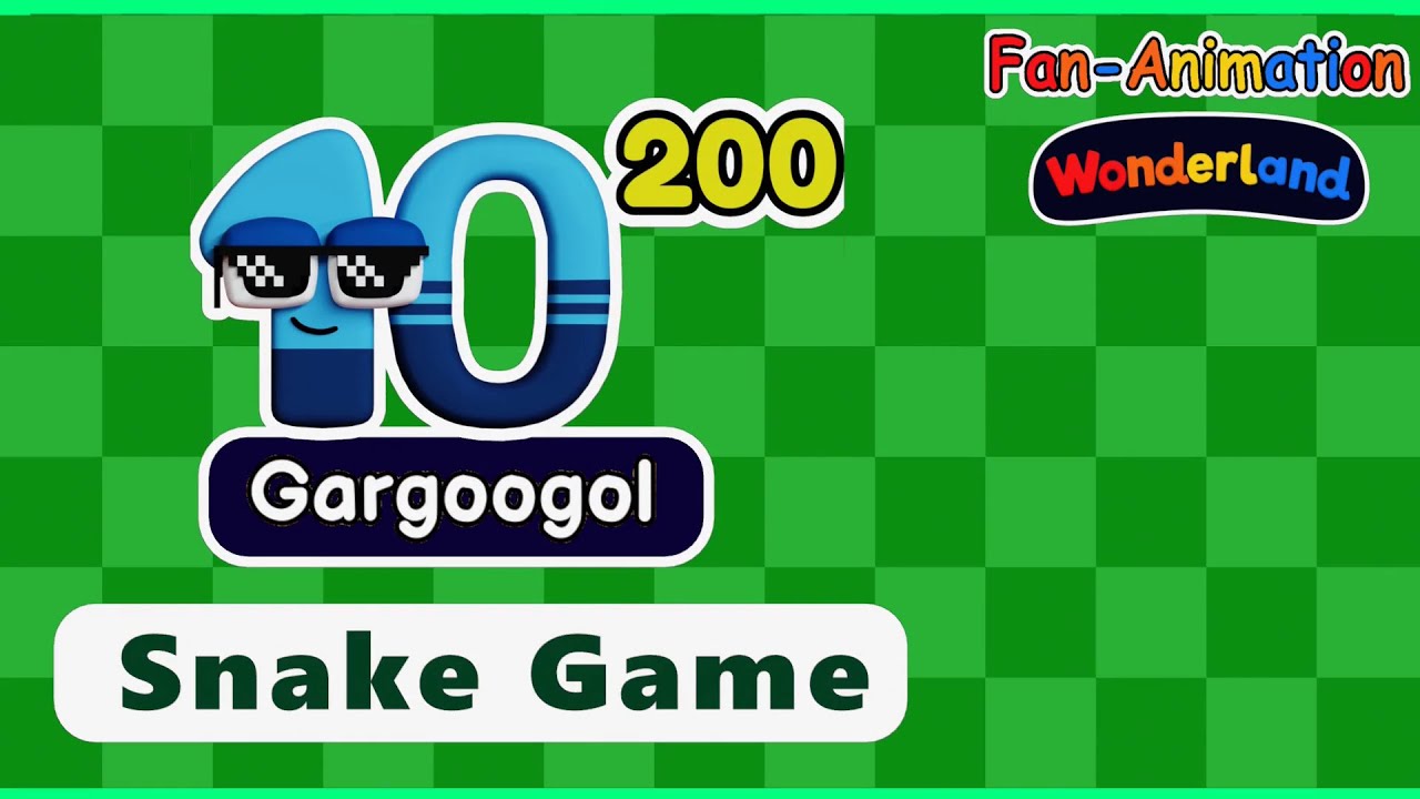 Wonderland | Snake Game Animation | Gargoogol | BIG NUMBERS | Large ...