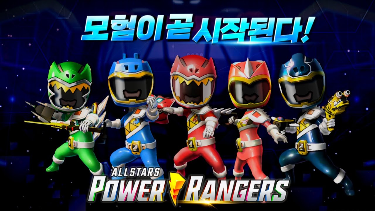 New Super Sentai Action RPG Android !! Power Rangers All Stars (KR ...