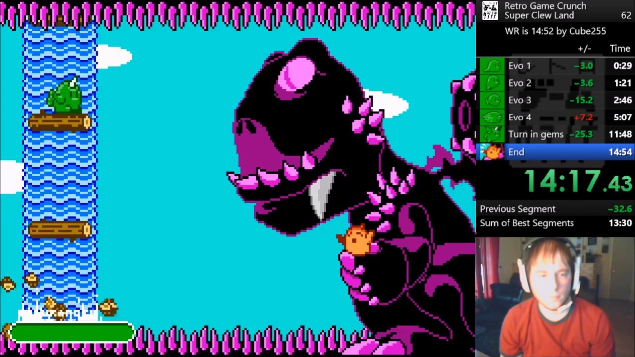 Retro Game Crunch: Super Clew Land speedrun in 14:40 - YouTube