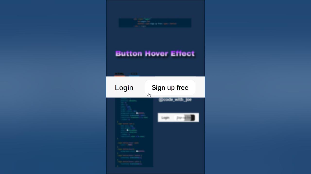 Button Hover Effect Css Coding Learnhtml5andcss3 Youtube 2098