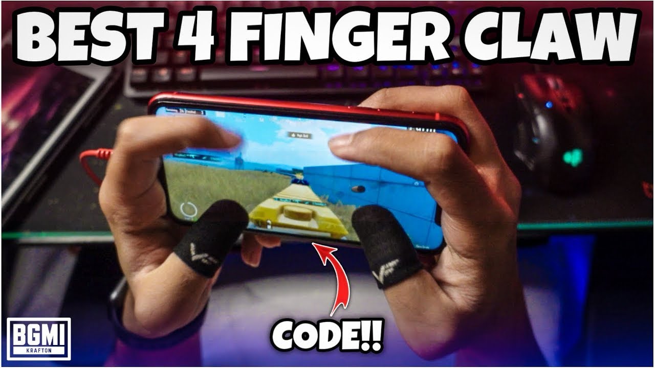 4 finger claw code+gyro/Tutorial (PUBG MOBILE ) Tips & Tricks to Master Claw Settings ...