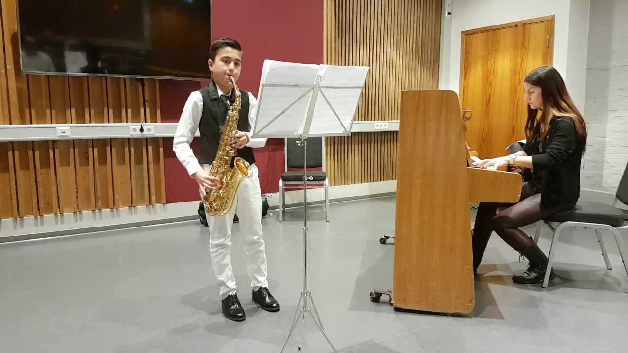 Poirot by Christopher Gunning for alto saxophone at Hordablæsten 2017 ...