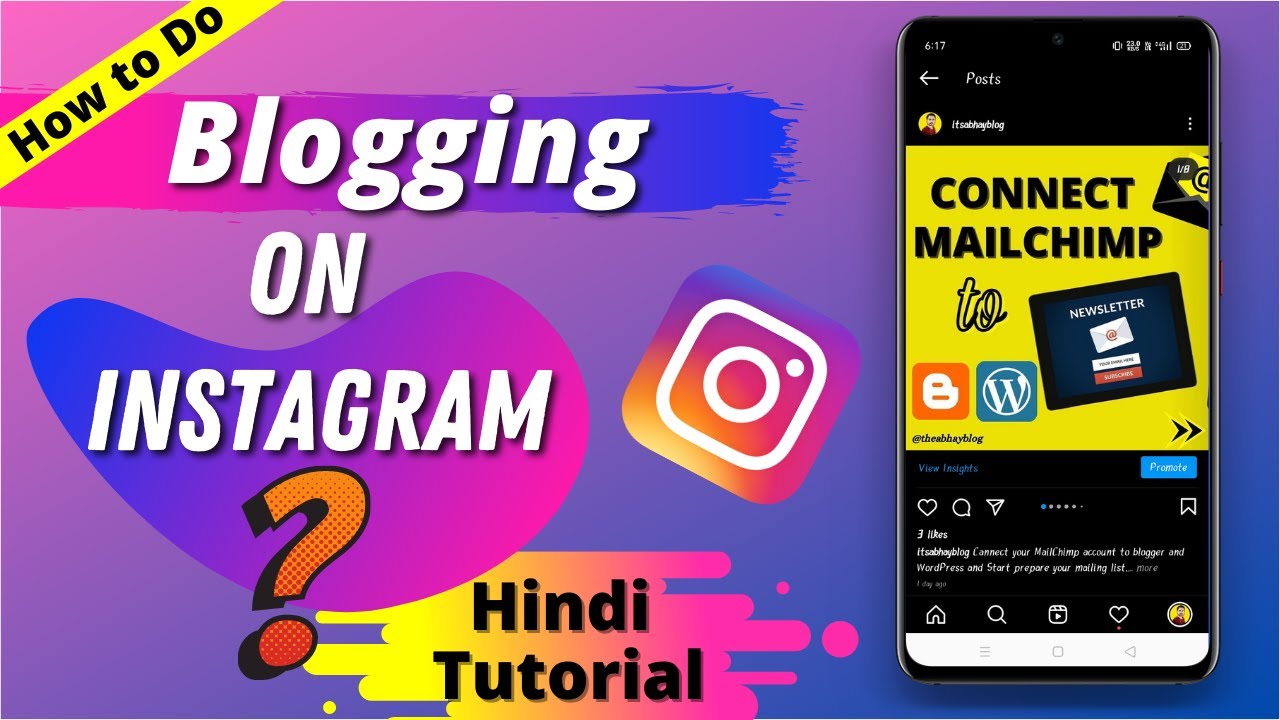 How to do Blogging on Instagram | Create Carousel Post on Instagram For ...