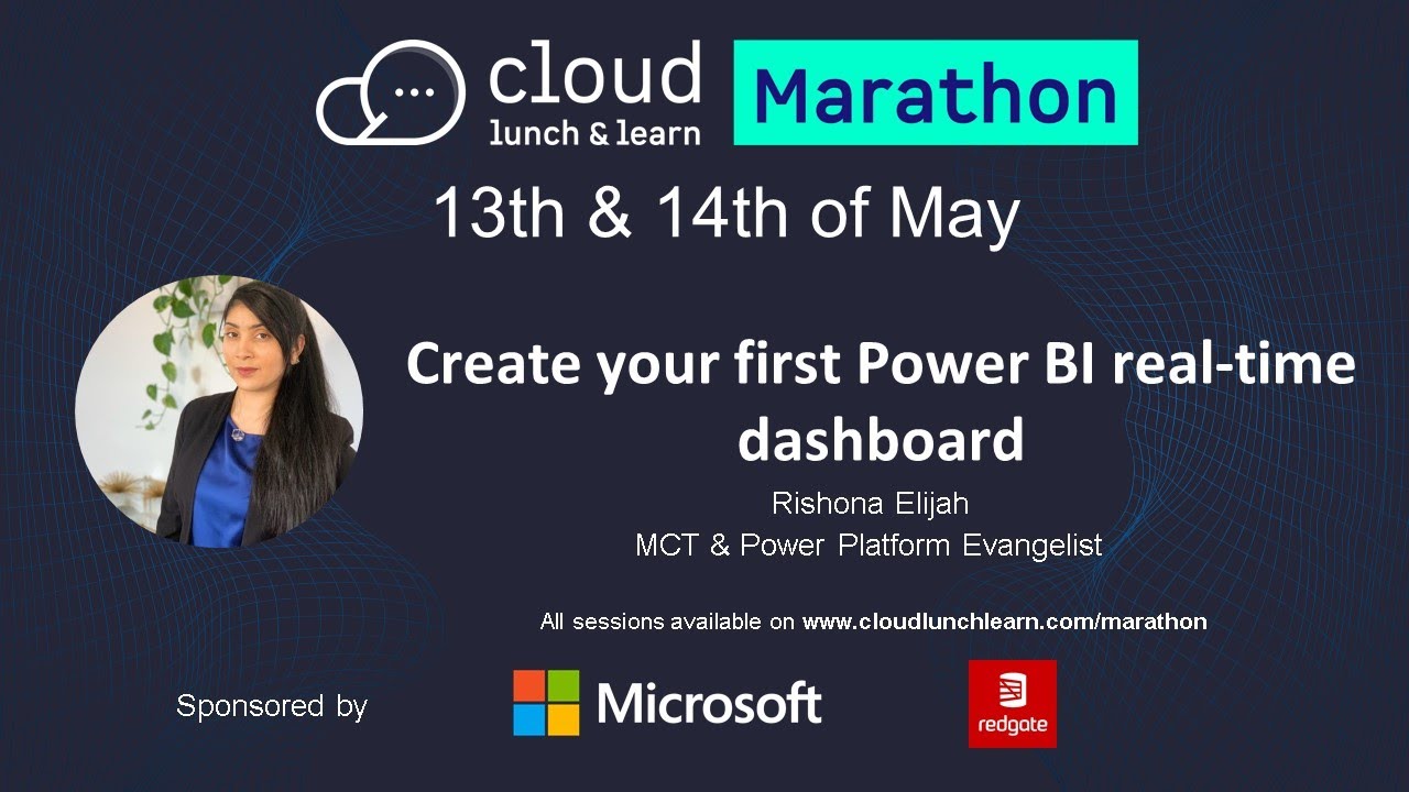 Create your first Power BI real-time dashboard - YouTube