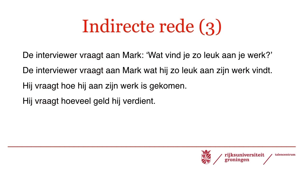 complexe zinnen - OMDAT-constructie - ik zeg, vind, wil...dat - (in ...