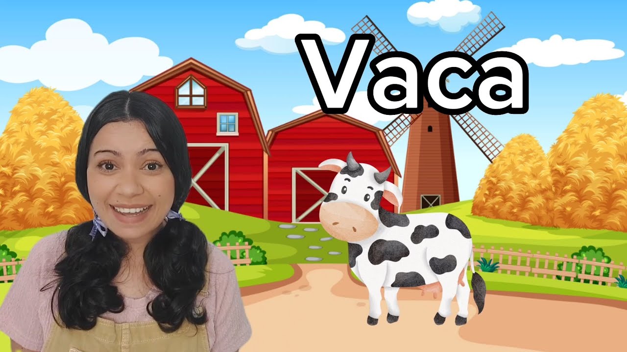 A vaca faz muuu | Ukulele | Pré-escolar | Kids | Fazenda | Primeiras palavras - YouTube