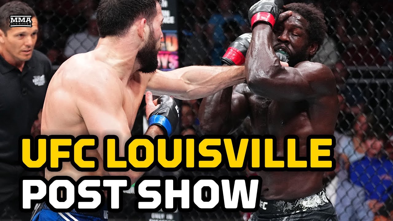 UFC Louisville Post-Fight Show: Reaction To Imavov's Controversial ...