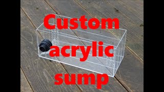 diy aquarium sump plans - Woodworking Challenge