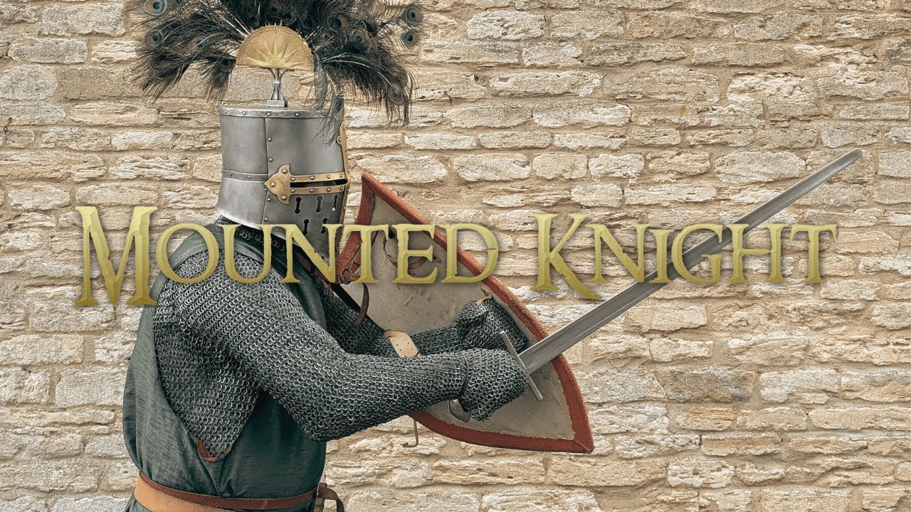 How A Mounted 13th Century Knight Shall Be Armed - YouTube
