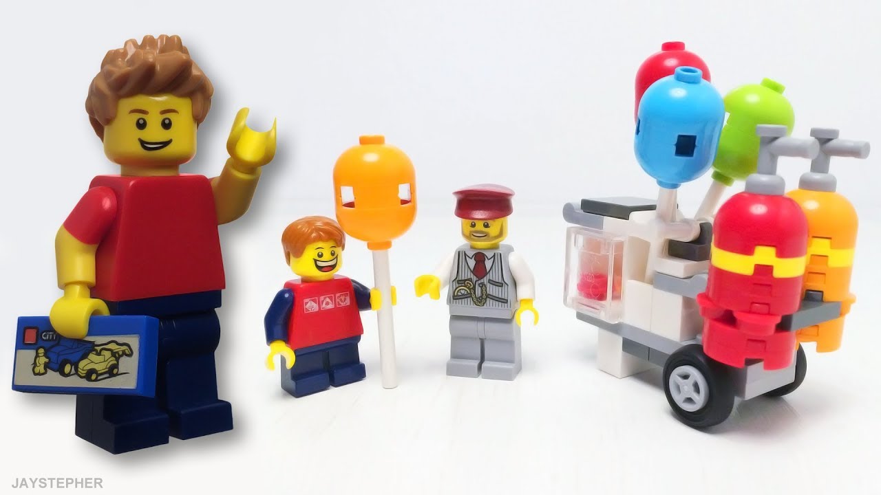 LEGO Creator: Balloon Cart 40108 Exploration - YouTube