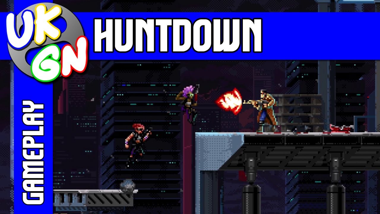 Huntdown [PS4] Opening 20 minutes of gameplay - YouTube