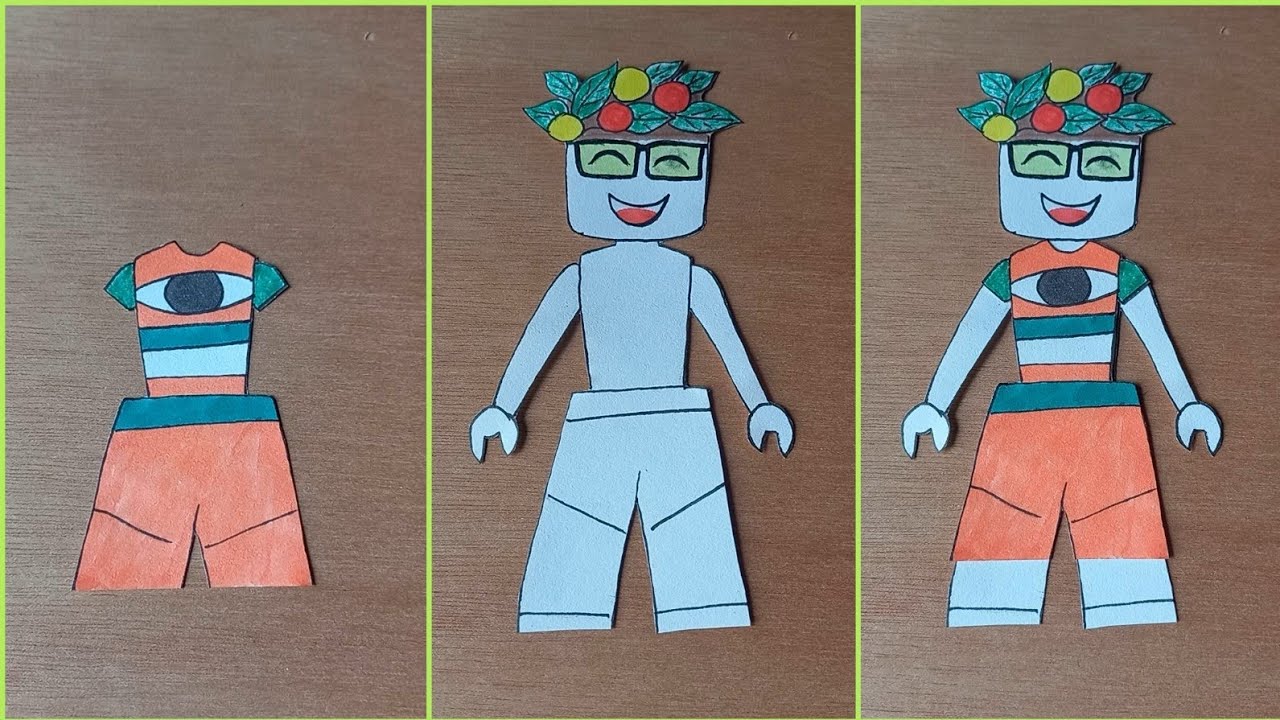 |💸🌼 Paperdiy 🌼 💸| Diy paper crafts Roblox outfits compilation, paper ...