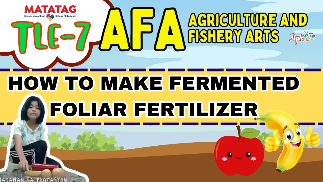 HOW TO MAKE FERMENTED FOLIAR FERTIZER - YouTube