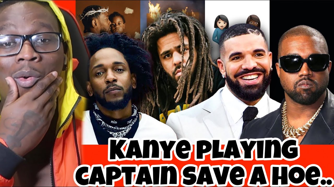 YE F!GHTING KENDRICK BATTLES!?😂 Kanye West - Like That (REMIX) - YouTube