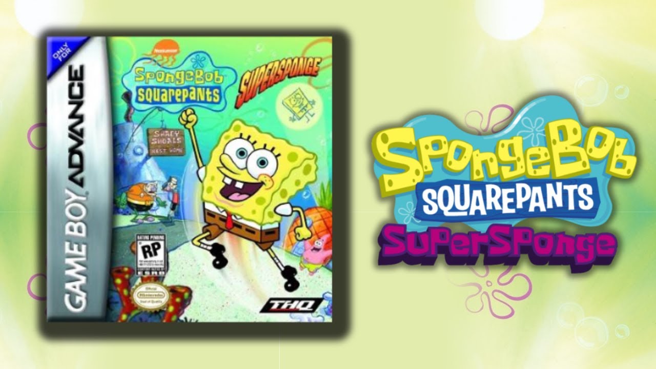 SpongeBob SquarePants: SuperSponge - Longplay | GBA - YouTube