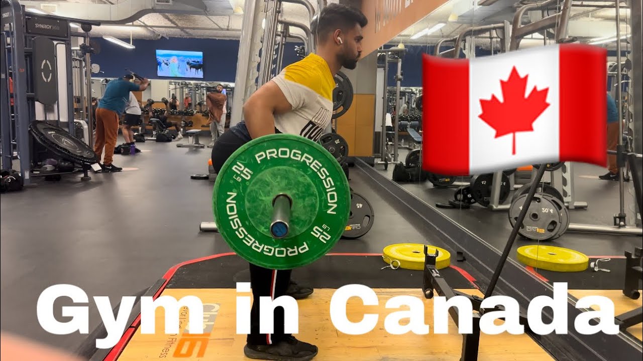 Gym in Canada || Fitness || workout || Push pull legs - YouTube