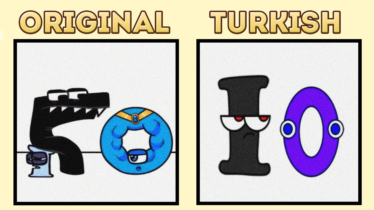 Alphabet Lore vs Turkish Alphabet Lore Comparison #2 #alphabet - YouTube